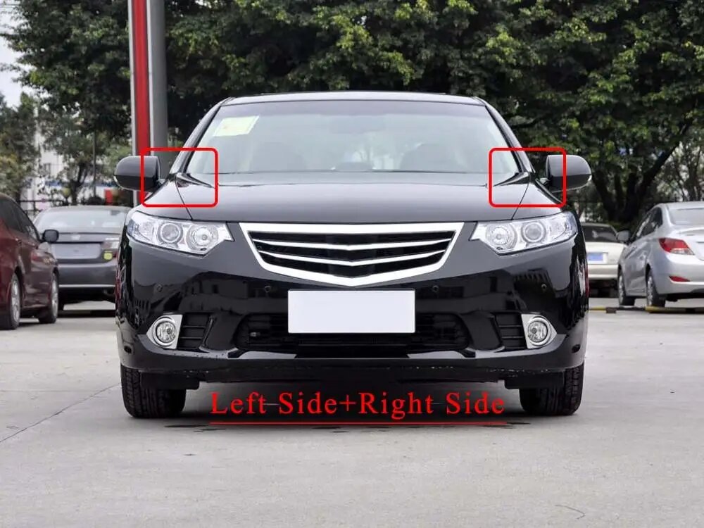 Крышка шарнира капота двигателя автомобиля, боковая крышка капота для Honda ACCORD Euro 2008-2014 CU, левый руль 74222-TL0-G00 74212-TL0-G00