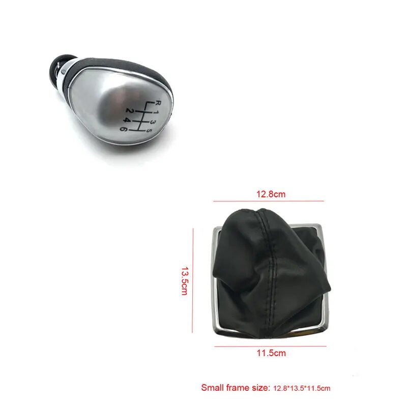 Кожаная ручка переключения передач автомобиля для FORD FOCUS MK2 FL MK3 MK4 MK7 TRANSIT GALAXY FIESTA