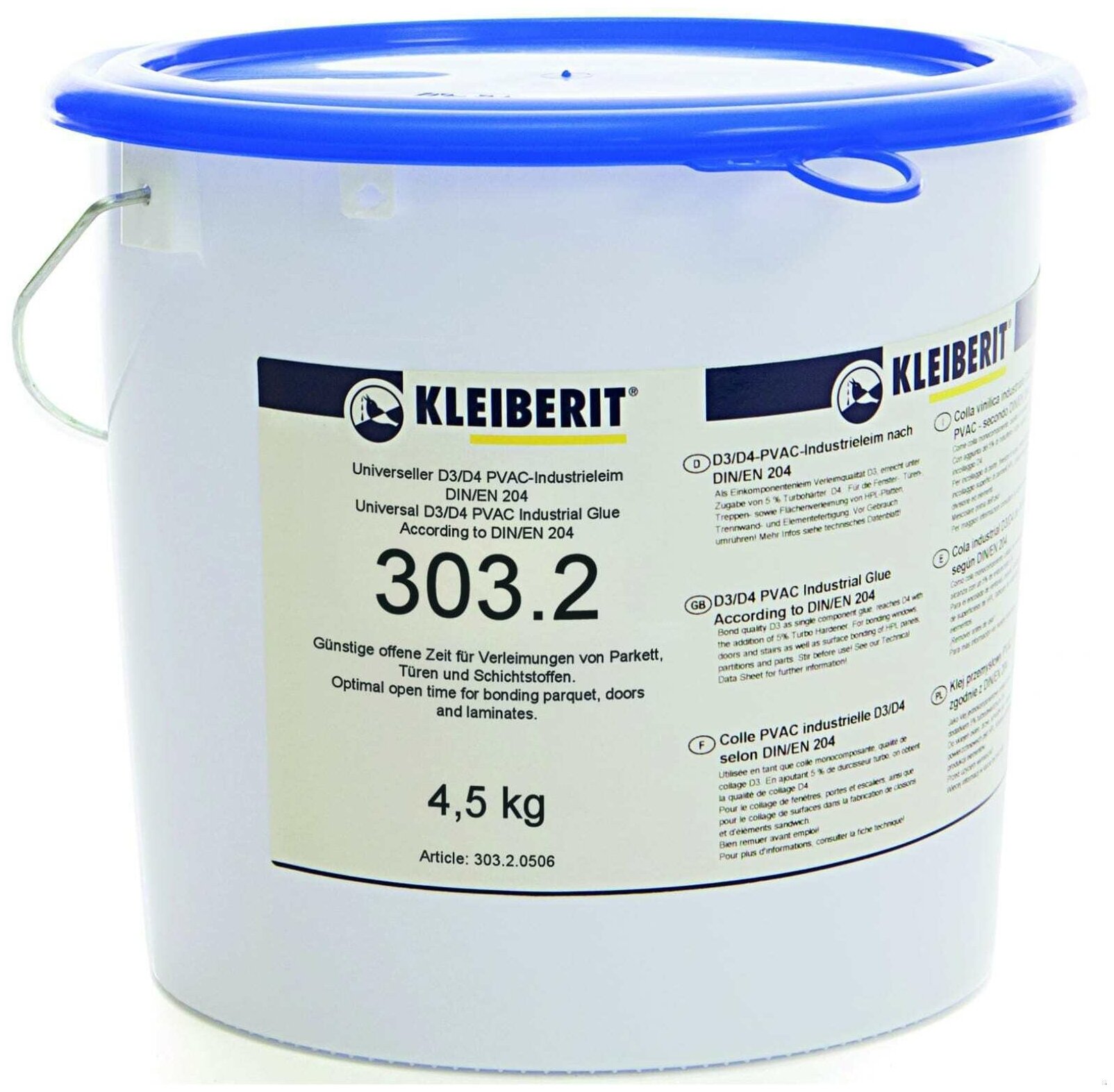 KLEIBERIT (клейберит) 303.2 Клей 4,5 кг.