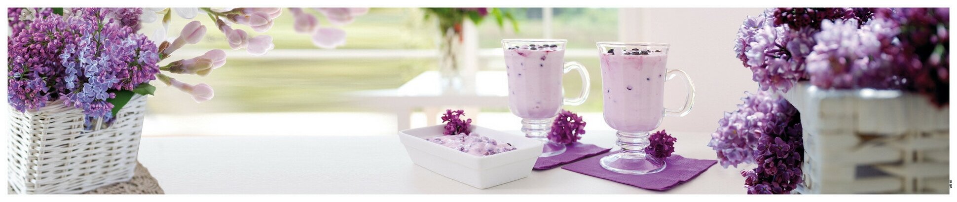 Кухонный фартук/стеновая панель для кухни/фартук на кухню 3D-эффект на основе SPC (каменно-полимерный композит) 3000*610*2мм PC 18