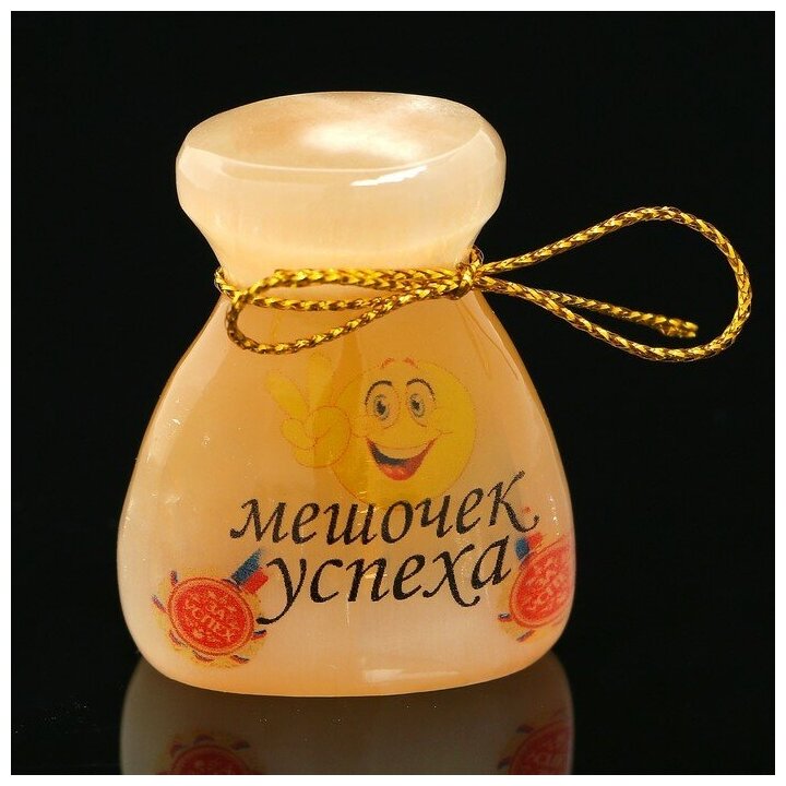 Сувенир Мешочек успеха , большой, селенит