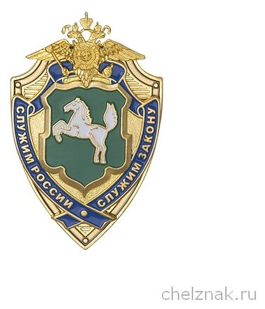 Нагрудный Знак «ГУ МВД по Томской области»