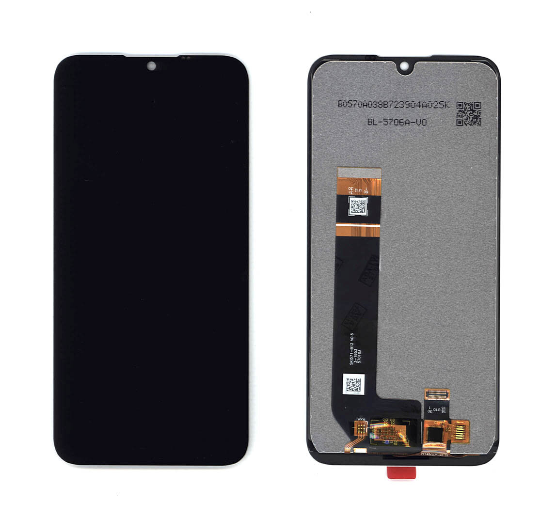 Дисплей для Nokia 1.3 черный