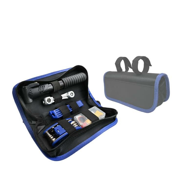 Набор велоинструментов KL-9814 Kenli из 6-ти предметов в сумке