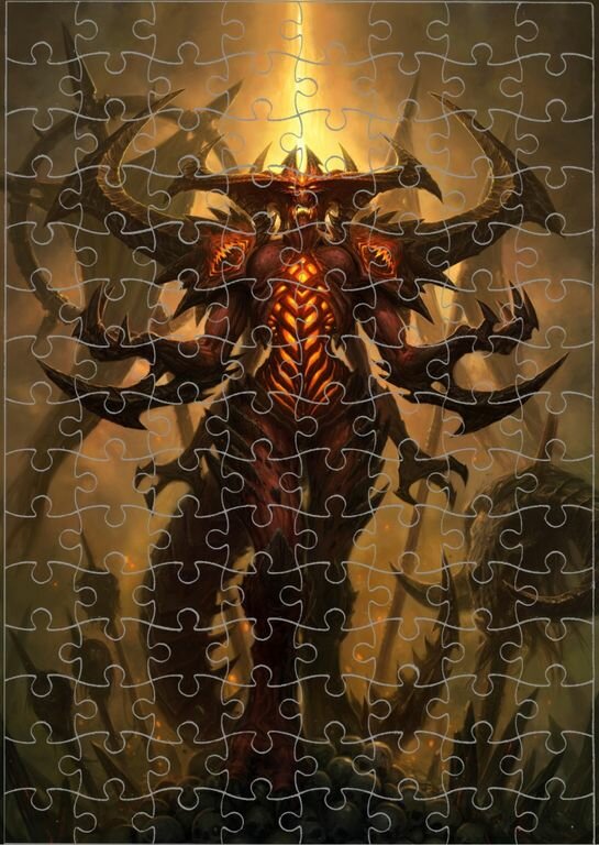 Пазл Diablo, Диабло №5, А4