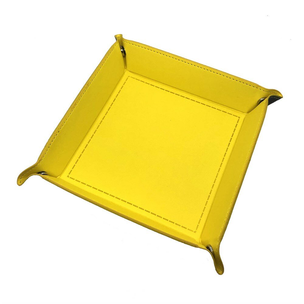 Ork's Workshop Dice Tray (Лоток для кубиков) Квадратный Желто-черный
