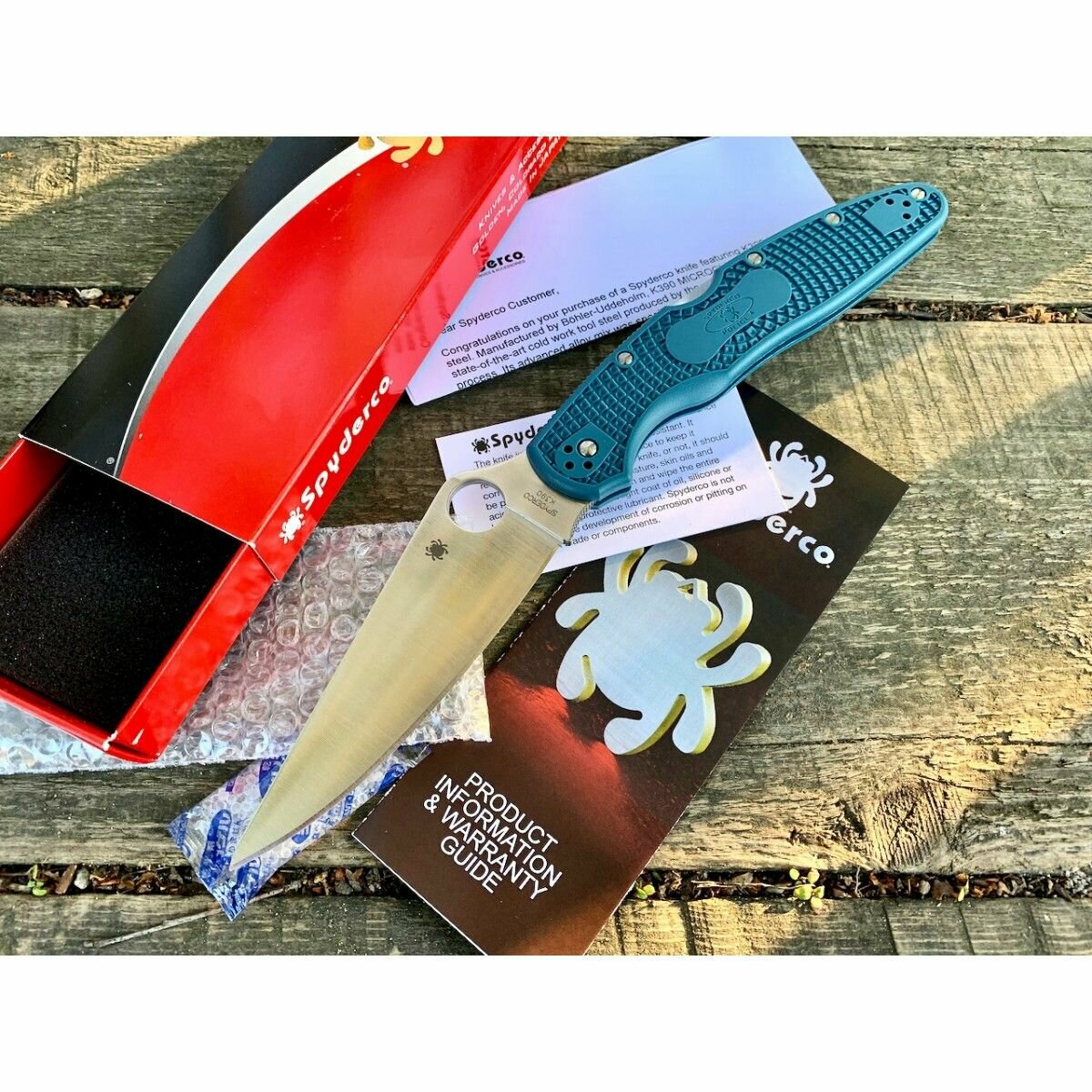 Нож складной Spyderco C07FP4K390 Police 4, K390 Blade, FRN Handle