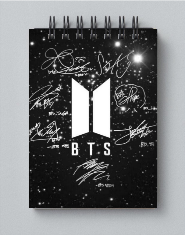 Блокнот BTS, БТС №61, А5