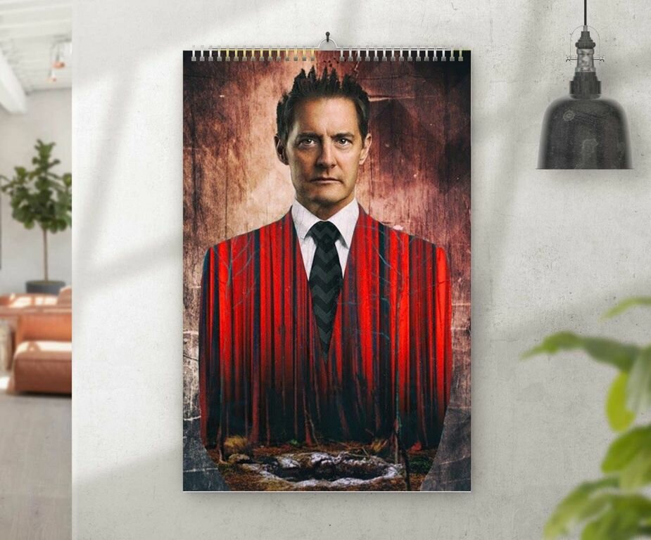 Календарь перекидной Твин Пикс, Twin Peaks №3, А3