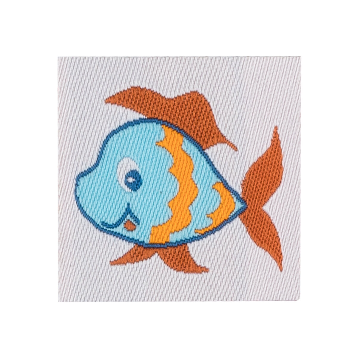 Gamma HNP-5 нашивка из полиэстера 05-3 Рыбка 3.2x3.2 см для одежды и аксессуаров