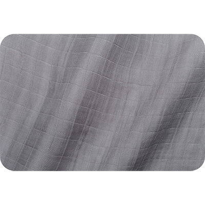 "PEPPY" Ткань муслиновая фасовка SOLID BAMBOO EMBRACE 100% хлопок 100 х 125 см Shannon Fabrics SILVER