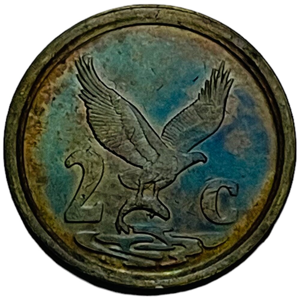 Южная Африка (ЮАР) 2 цента 1994 г.