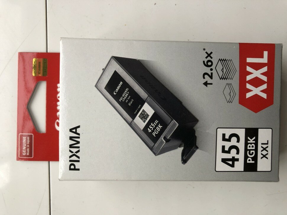 Картридж CANON PGI-455XXL PGBK к Canon PIXMA MX924 увеличенный черный