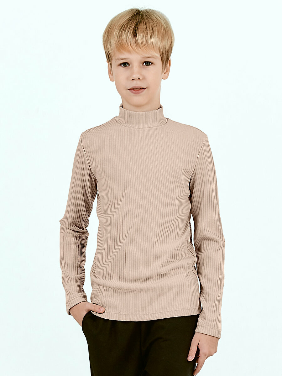 Водолазка детская лапша в рубчик школьная