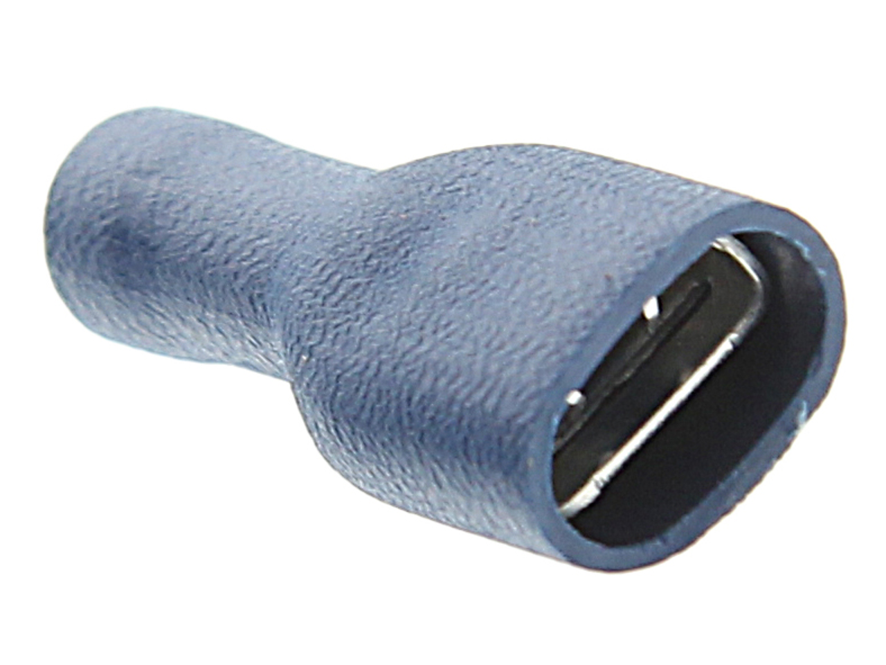 Клемма (мама) 6.3мм под провод 2.5 кв. мм изолированная ПВХ полностью КВТ