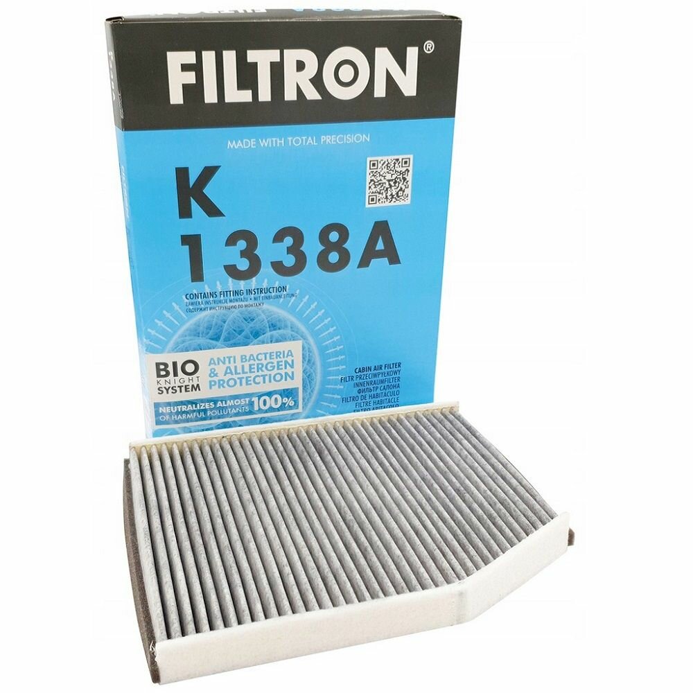 Фильтр салонный угольный FILTRON K1338A