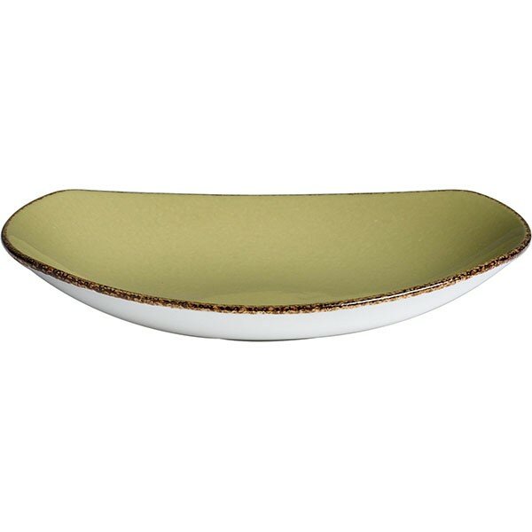 Тарелка овал «Террамеса олива» 25.5см (Steelite, Великобритания)