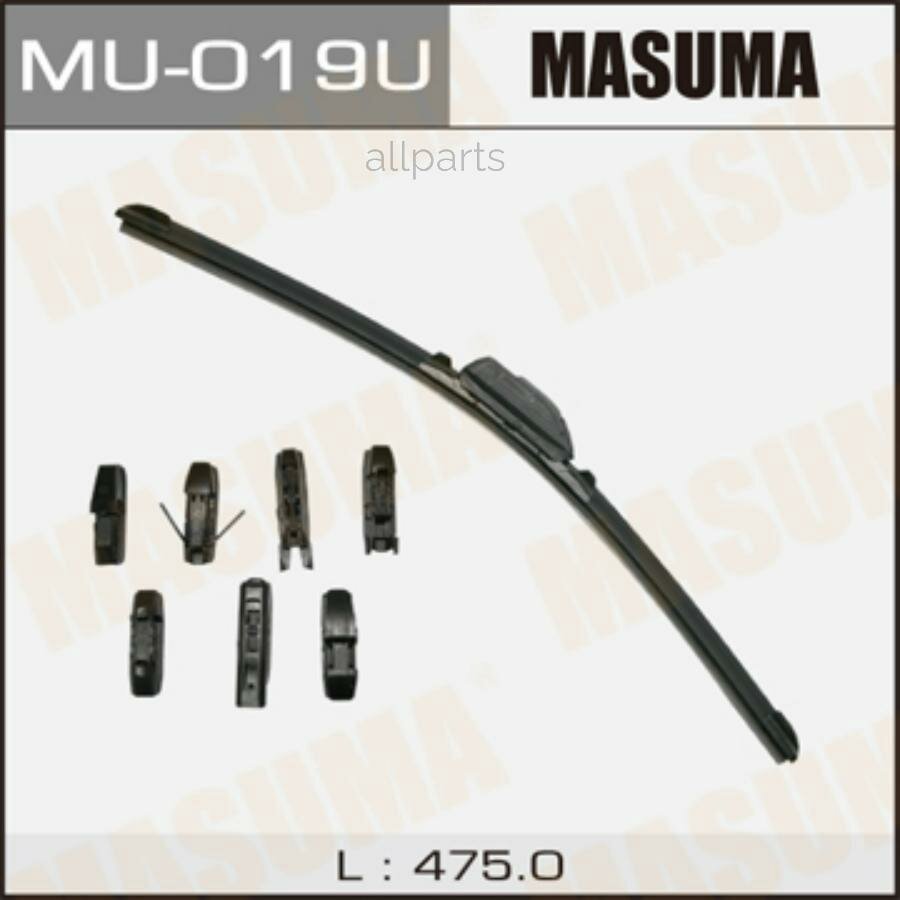 MASUMA MU-019U щетка плоская! 475mm\ универсальная
