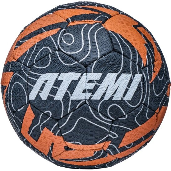 Мяч футбольный Atemi TIGER STREET, резина, р.5, р/ш, окруж 68-71