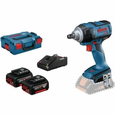 Гайковерт Bosch GDS 18V-300 2x4.0Ah, GAL 18V-40, L-BOXX (06019D8202)