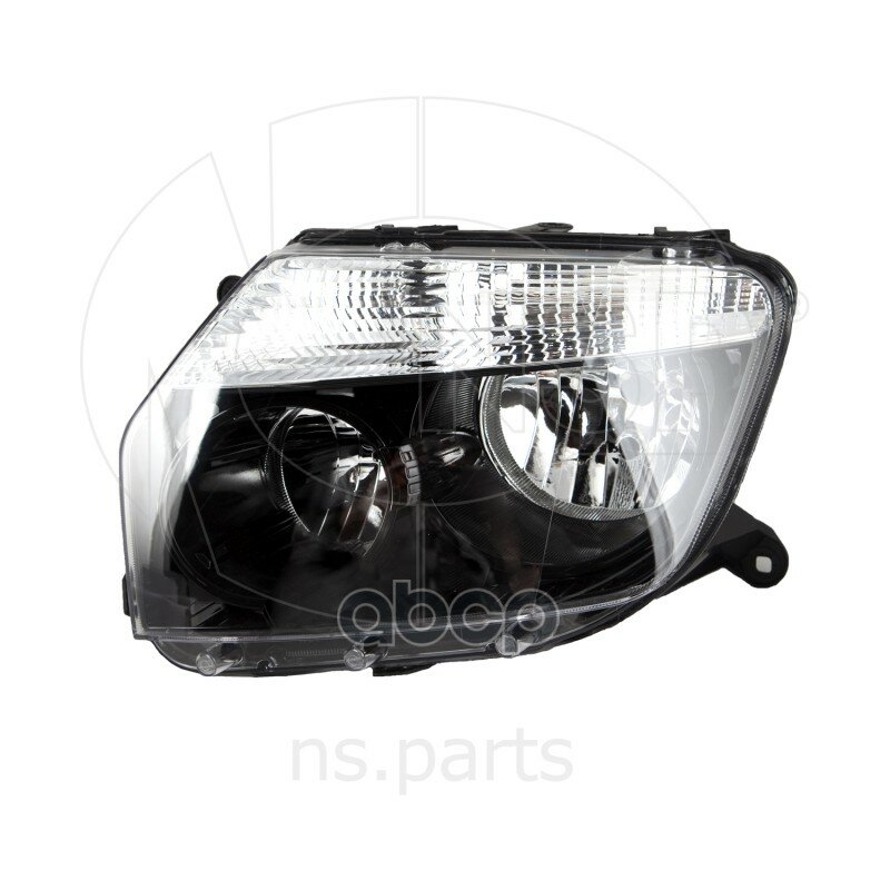 Фара левая RENAULT Duster черная NSP арт. NSP07260609877R