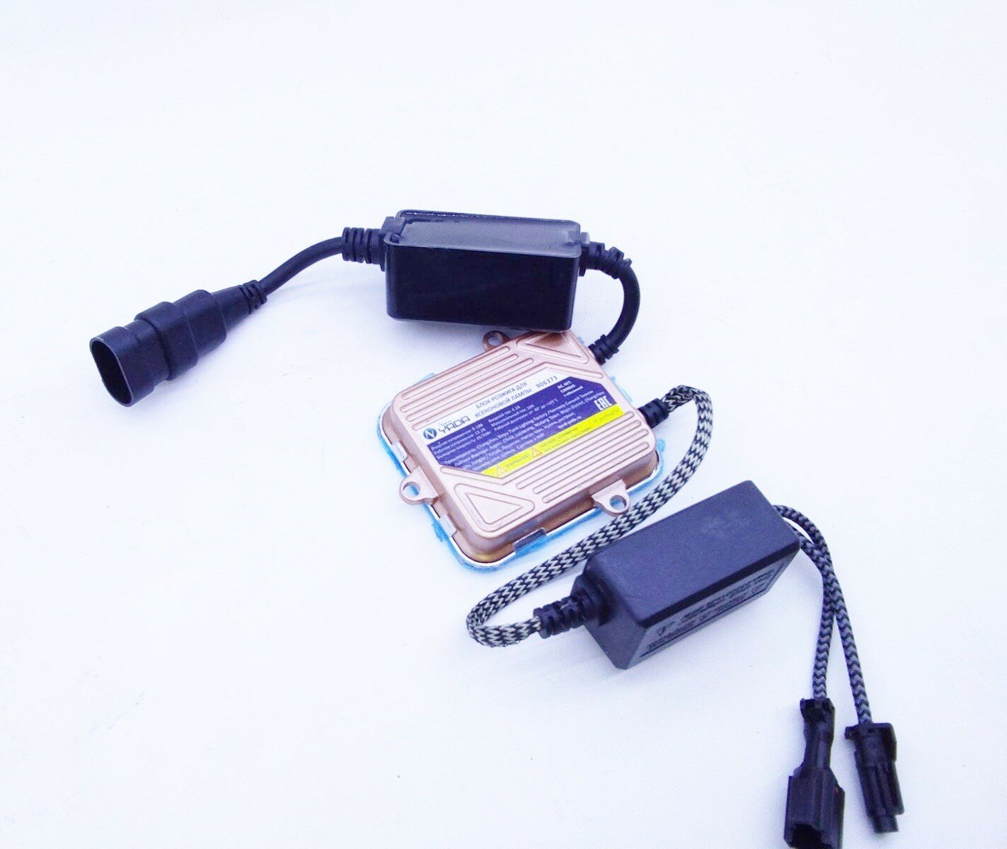 Блок розжига (Slim) 12V 35W/55W DC ( разъем KET) с обманкой TM Nord YADA