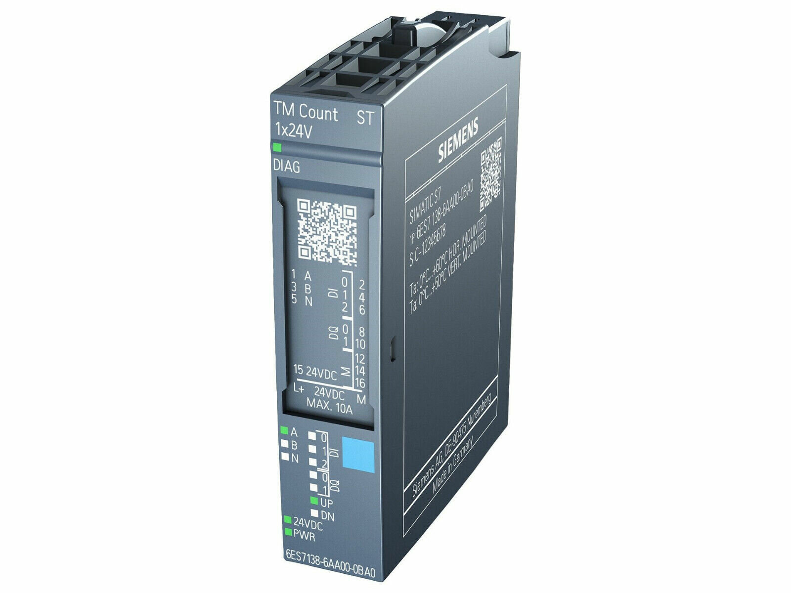 Модуль полевой шины Siemens 6ES7138-6AA01-0BA0 3хDI 2хDQ 4047623410607