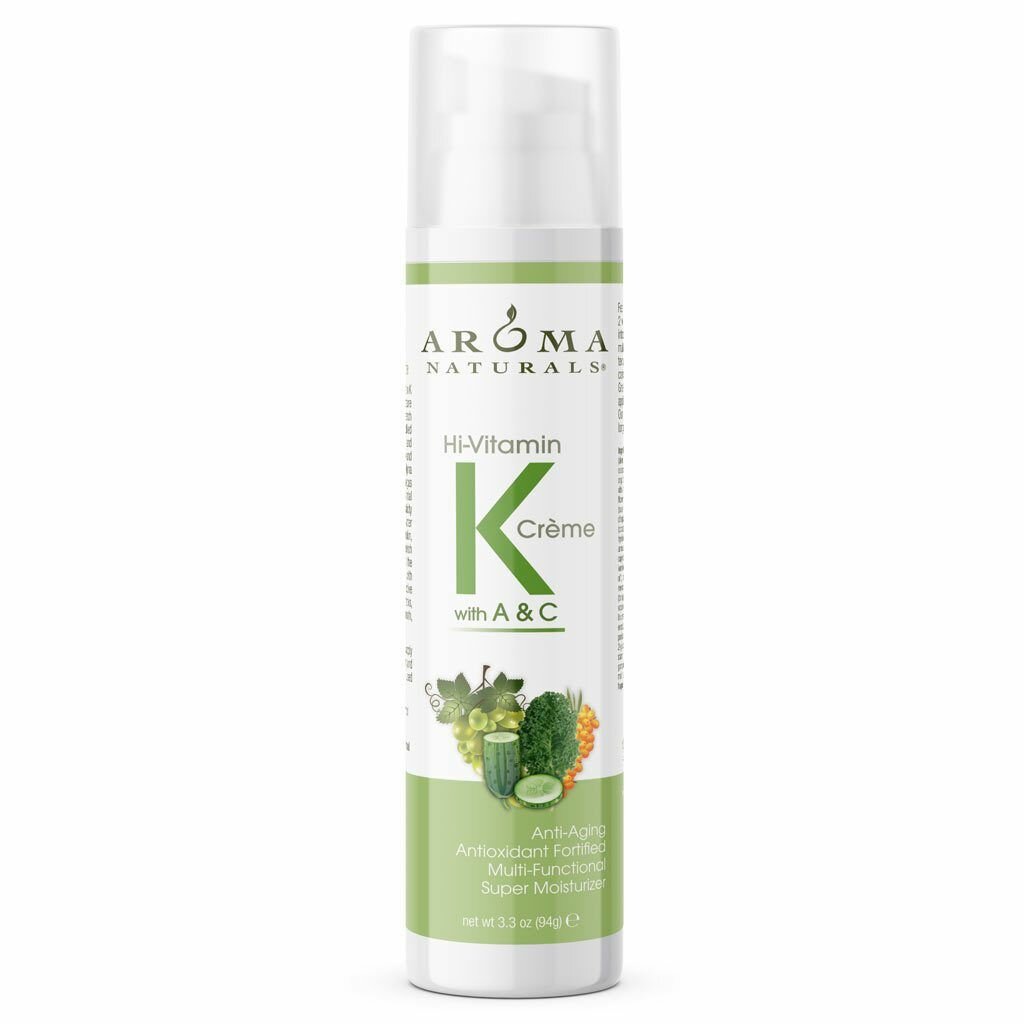 Крем AROMA NATURALS с витамином К, применяют в комплексном уходе за кожей с куперозом и розацеа, 94 гр.