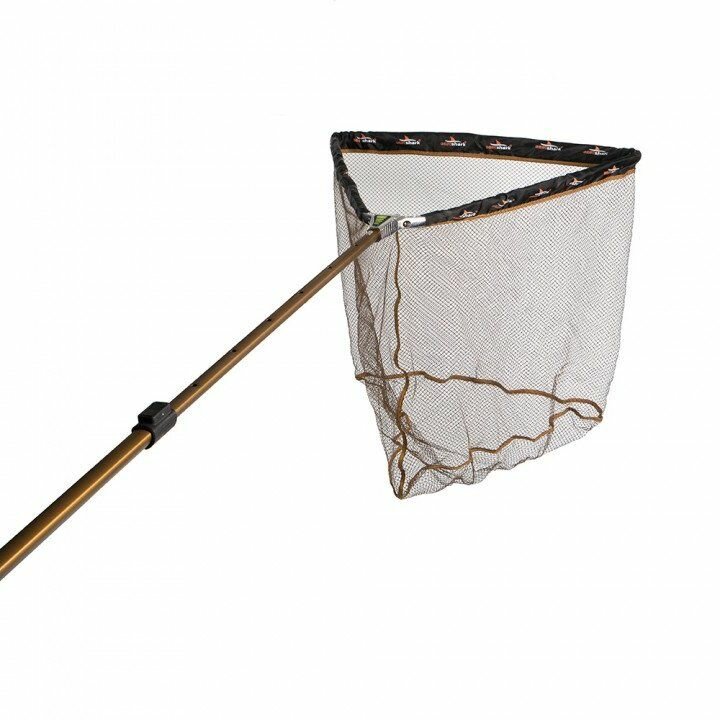 Подсак EastShark треугольный, металлическая ручка, прочная нить 70x70 см