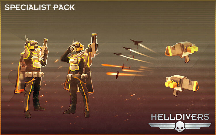 HELLDIVERS Specialist Pack (Steam; PC; Регион активации РФ, СНГ)