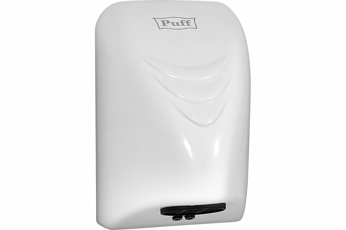 Puff 8814 белая сушилка для рук с современным дизайном, долговечная, тихая, экономичная