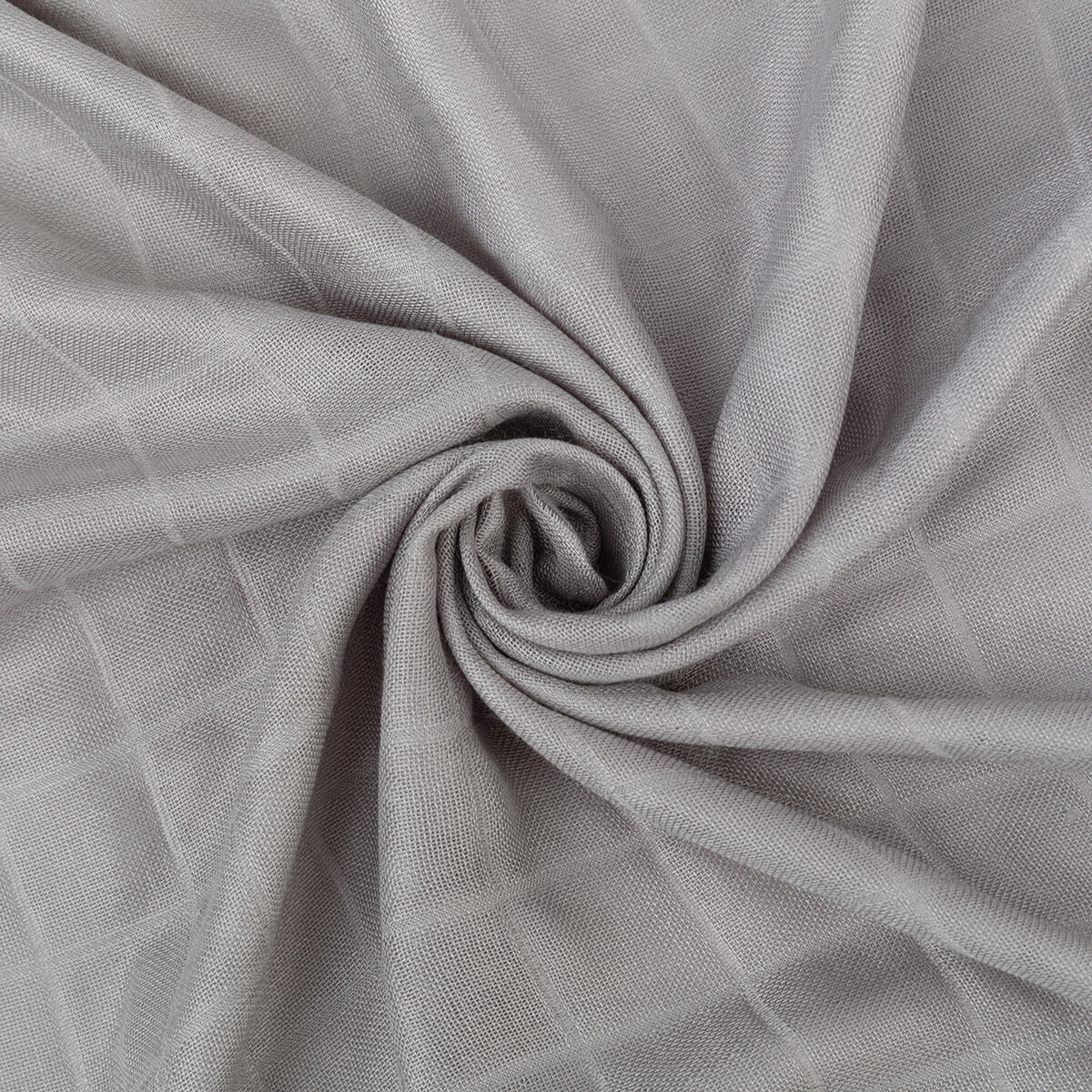 Ткань муслиновая отрез 100x125 см 100% хлопок "PEPPY" SOLID BAMBOO EMBRACE, Shannon Fabrics, SILVER