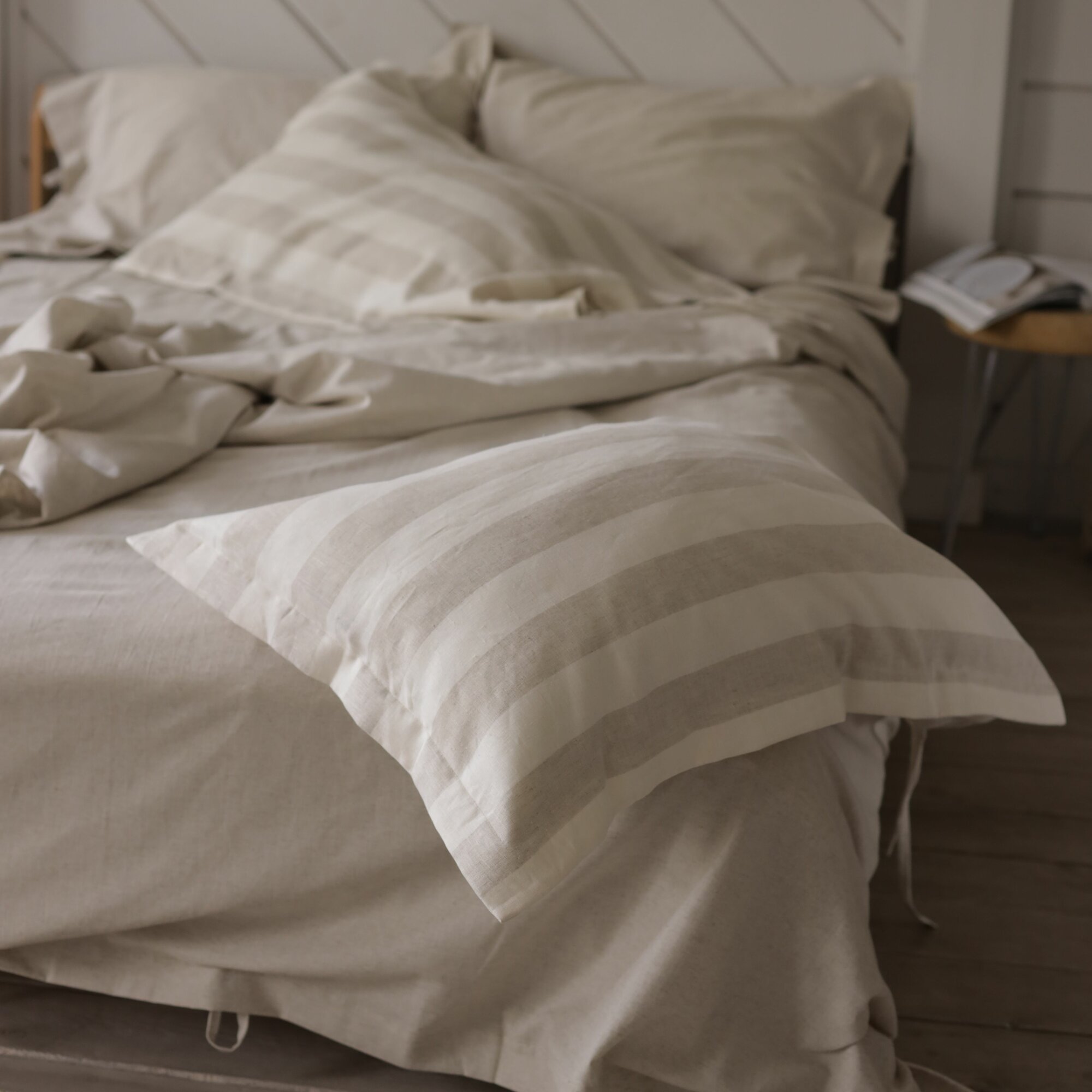 Наволочка 2 шт, размер 50*70, Лен+Хлопок