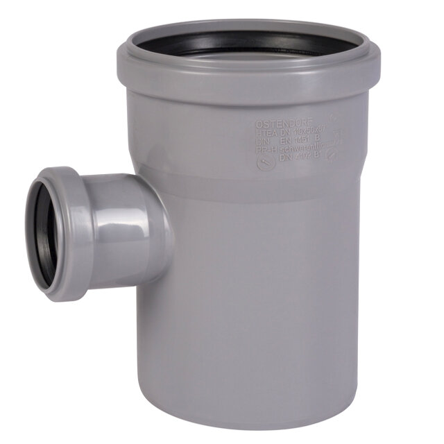 OSTENDORF тройник для внутренней канализации 50х110мм 87гр универсальный соединитель