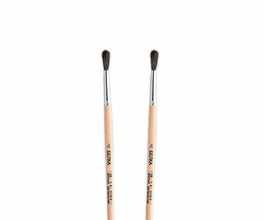 Кисть белка круглая 4 "Артекс" ученическая. Комплект из 2 штук