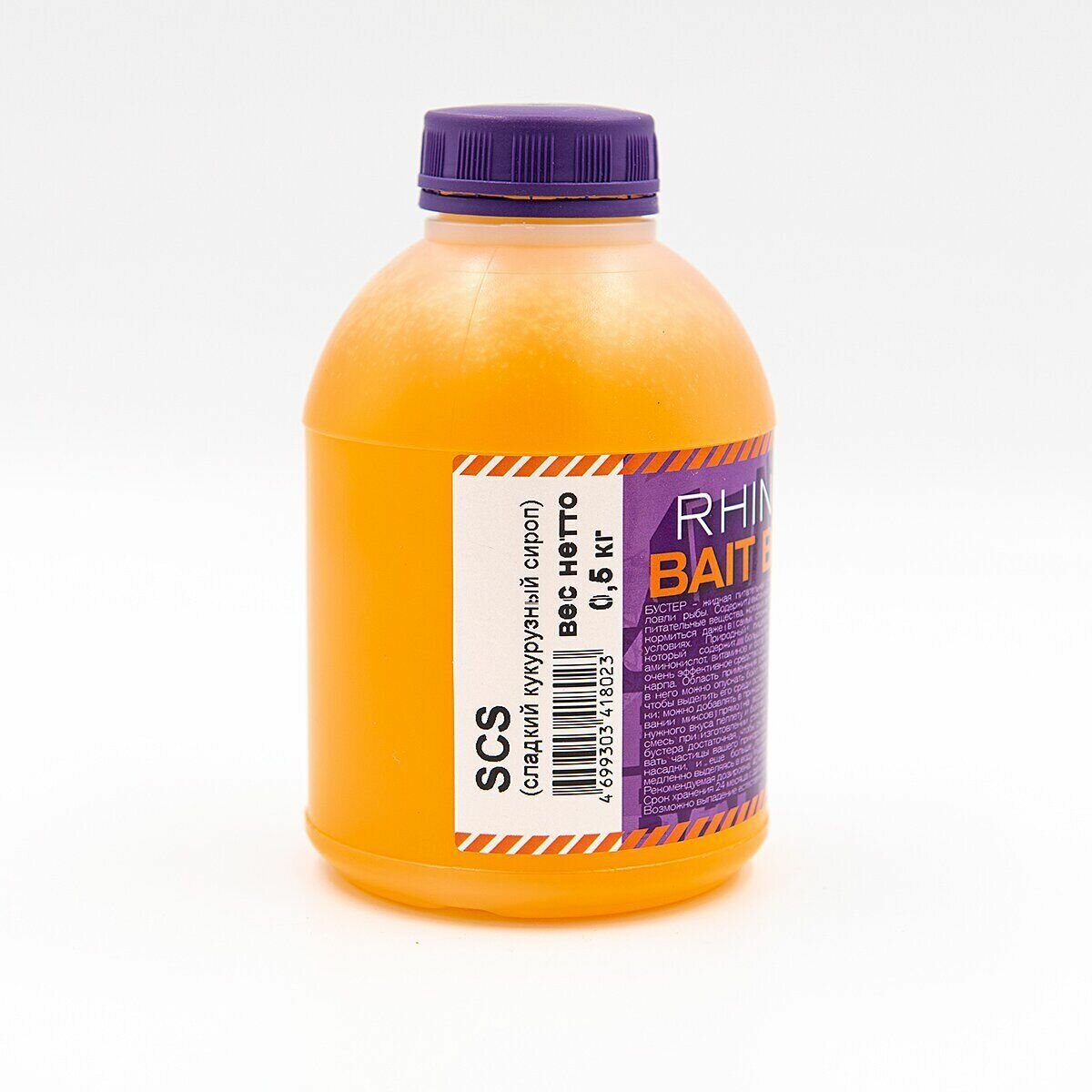 RHINO BAITS Sweet corn syrup (сладкий кукурузный сироп), банка 0,5 л