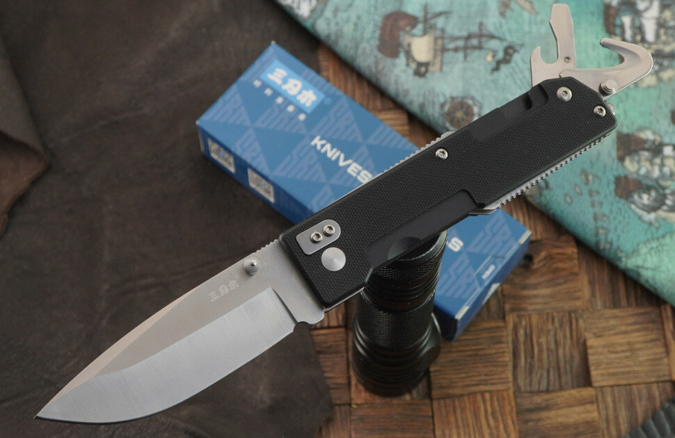 Складной нож SRM Knives Sanrenmu 9052MUC-GH-T4