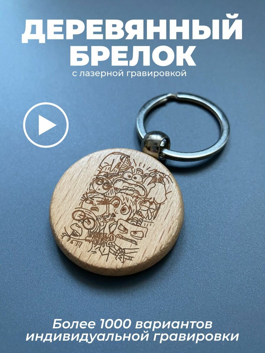 Брелок для ключей Головоломка 2 мультфильм