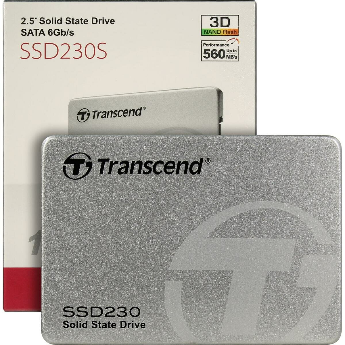 SSD 128 Gb SATA 6Gb/s Transcend SSD230S 2.5" 3D TLC