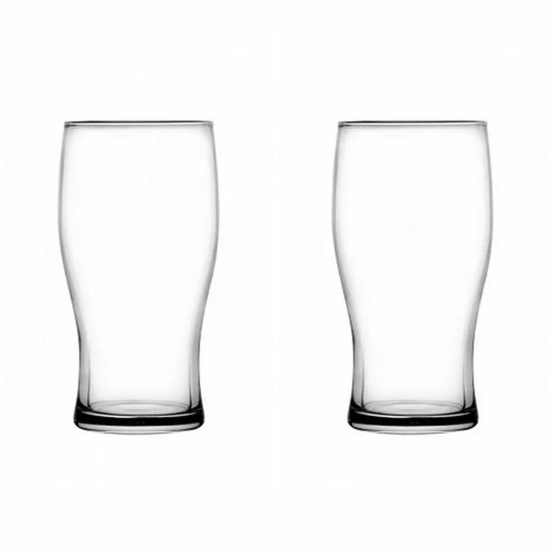 OSZ Стакан пивной Тюлип, стекло, 350мл, 2шт/
