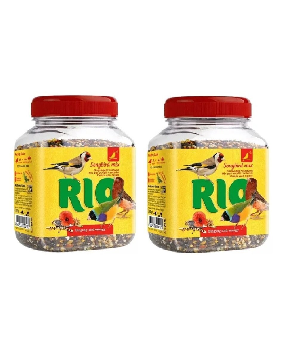 RIO Лакомство для птиц Смесь для пения 240г (2 штуки)