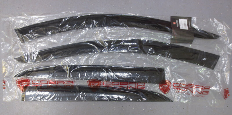 Дефлекторы окон накладные Renault Logan (2014-)