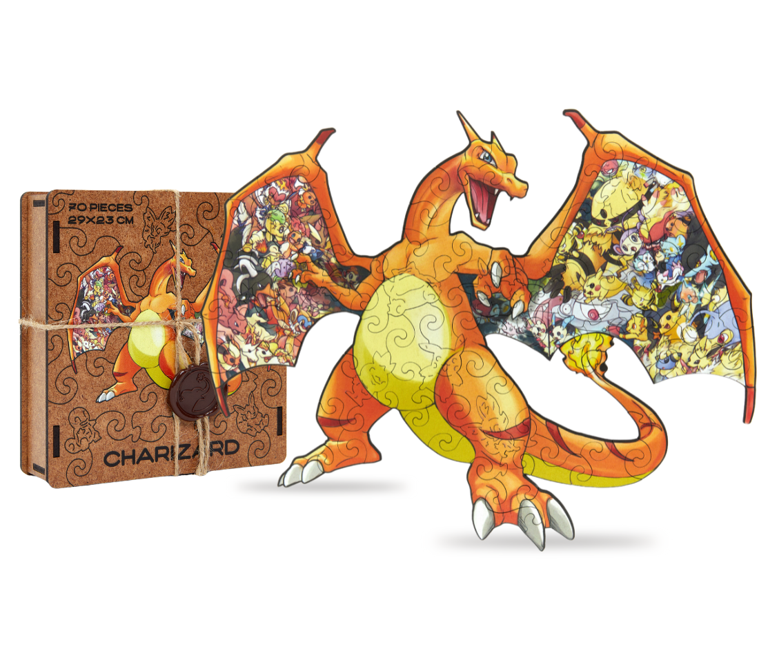 Деревянный пазл Active Puzzles Чаризард