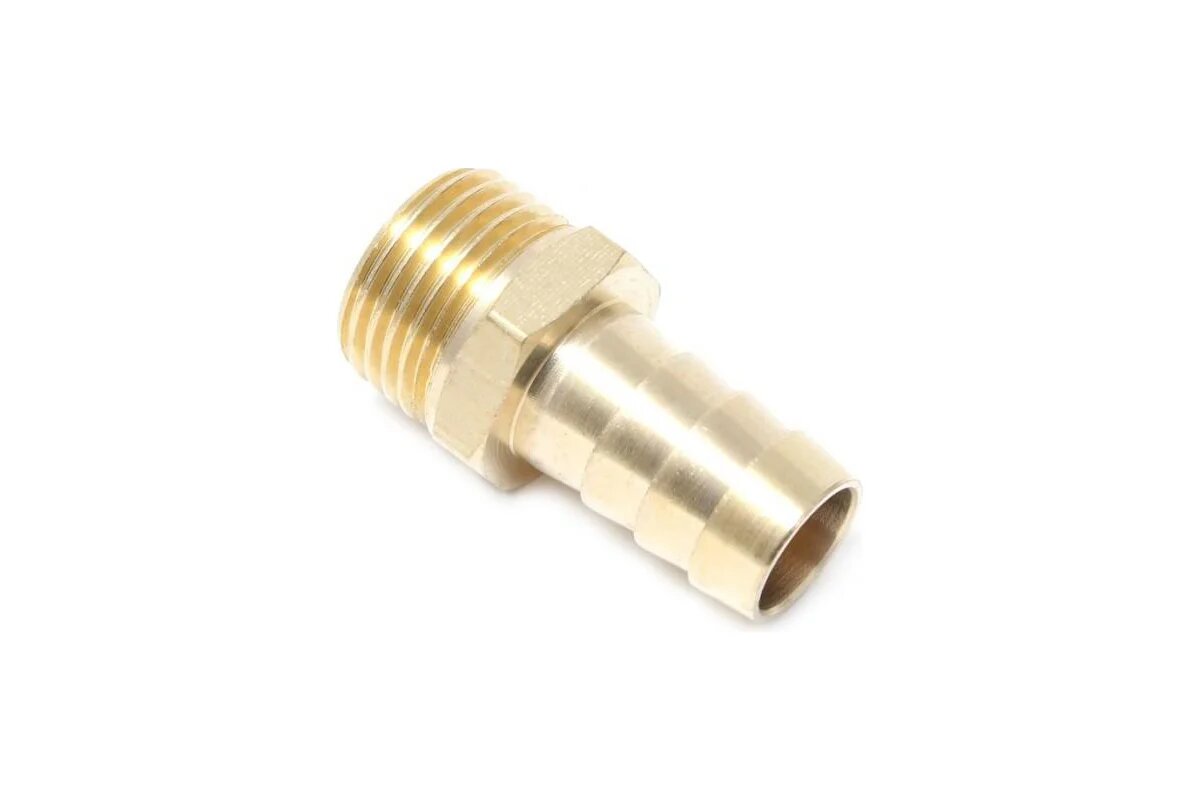 Штуцер пневматический Forsage, наружная резьба 1/2" - "елочка" 18 мм