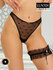 Трусы Luxtdilingerie La Donna, размер M, черный в горошек