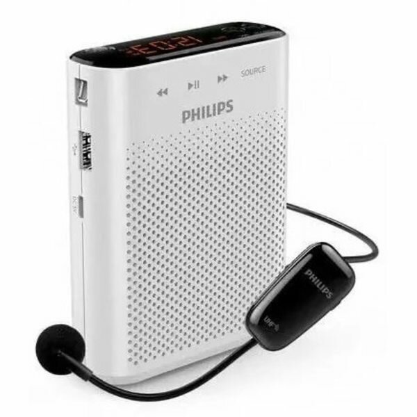 Philips SBM230, серебристый, громкоговоритель