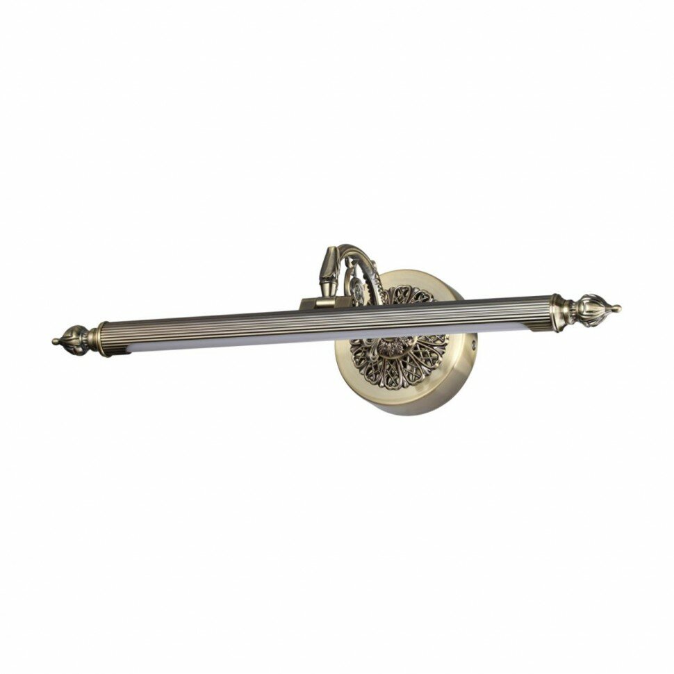 Odeon Light 4914/8WL WALLI ODL22 699 бронзовый/металл/акрил Подсветка для картин LED 8W 3000К 410Лм DEGA