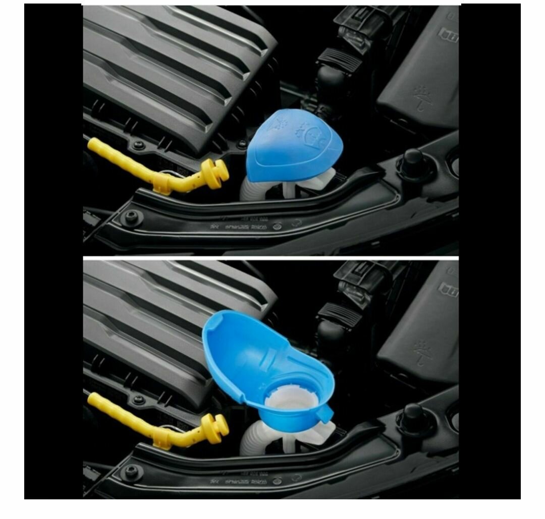 Непроливающаяся крышка (воронка) горловины бачка омывателя (омывайки) VAG - Bestseller арт. 6V0955485