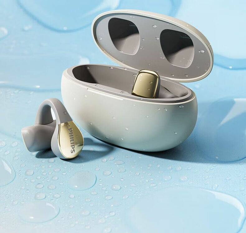 Bluetooth-гарнитура Philips TAT2719 с клипсой для спортивного шумоподавления открытого типа