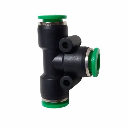 Переходник цанговый Т-образный, пластиковый VEPA, Италия